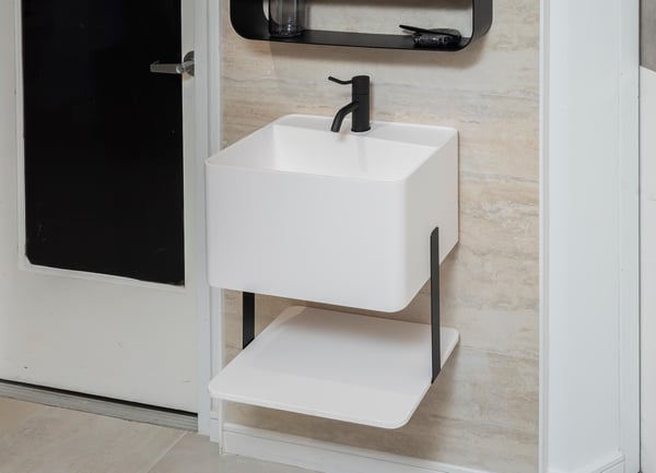 Chester | Matte White Basin | Hastings Bath Collection