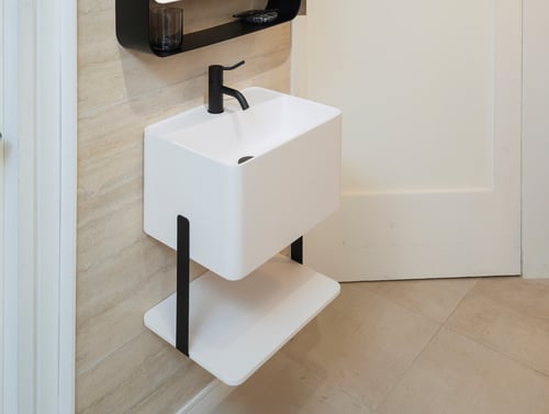 Chester | Matte White Basin | Hastings Bath Collection